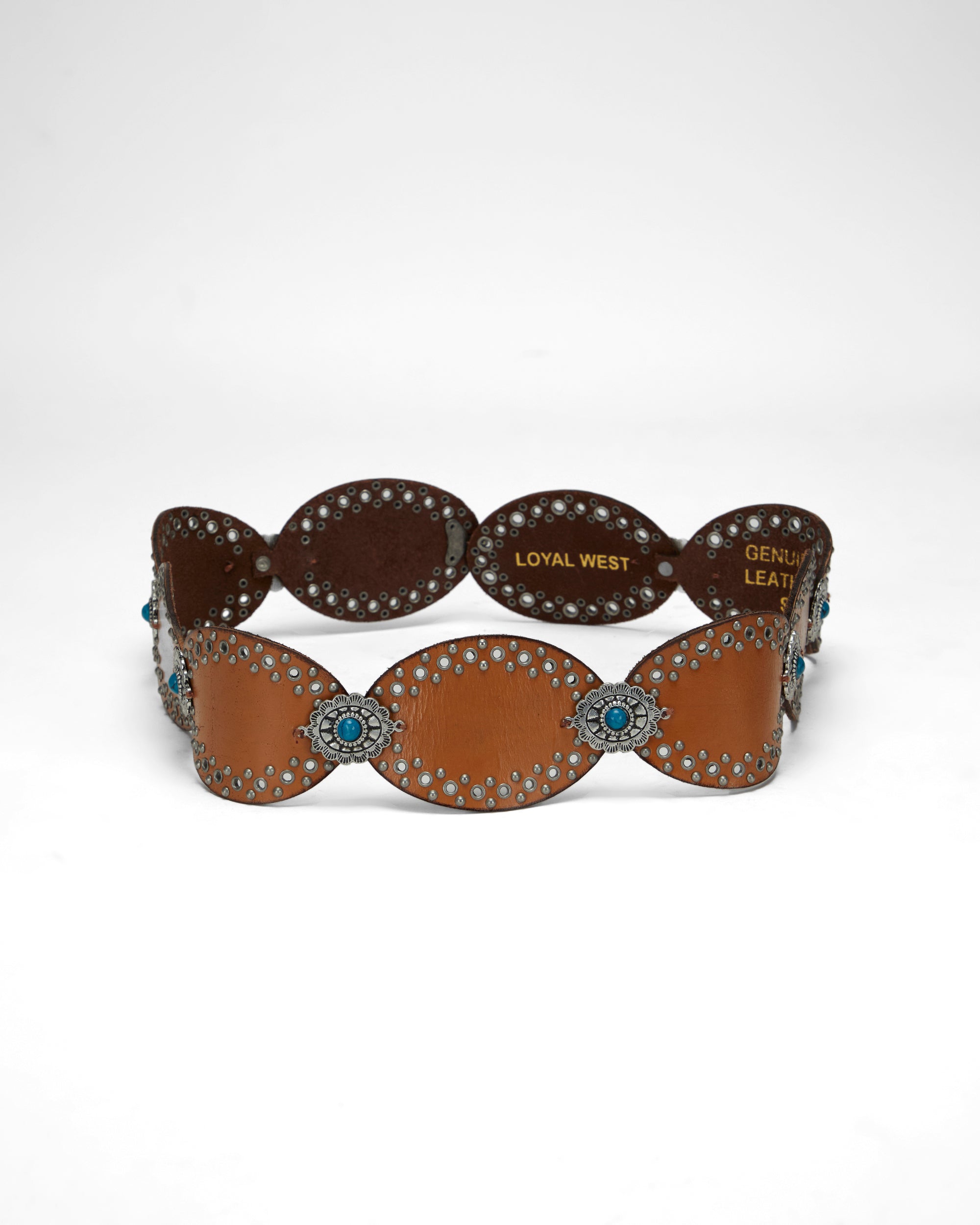 Alta Buena Leather Belt In Calfskin-Brown – Loyal West Wholesale